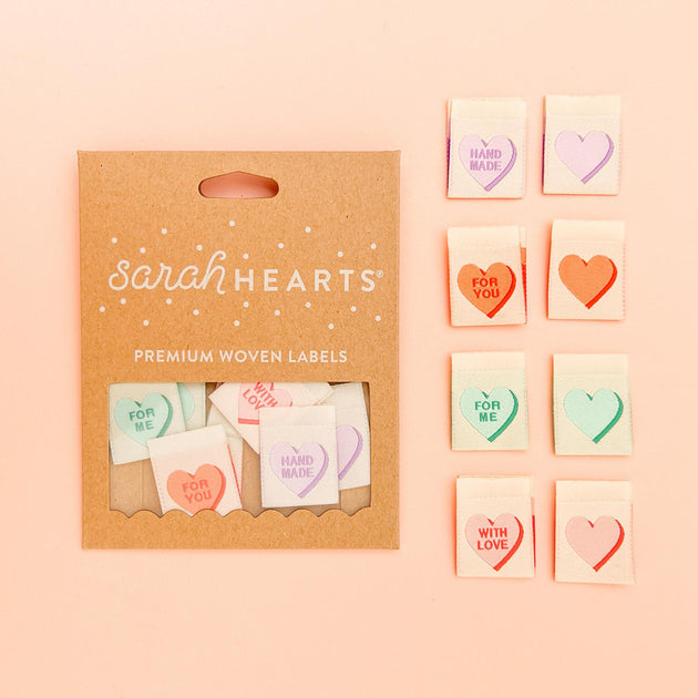 Valentine's Day Candy Heart Labels – Sewing Arts