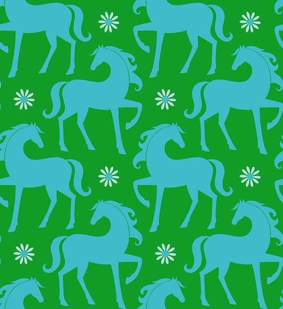 Carousel Fancy Horse Verdant – Sewing Arts