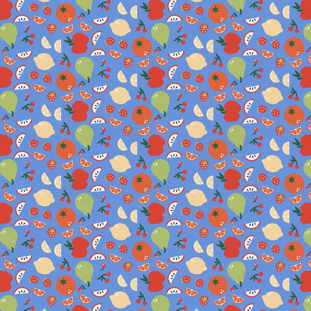 Cozy Cottage Fruit Toss Blue – Sewing Arts