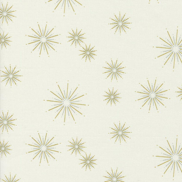 Shimmer Stars Ivory – Sewing Arts