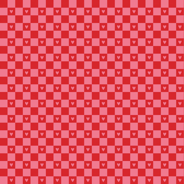 Sweetheart Checks Hot Pink – Sewing Arts