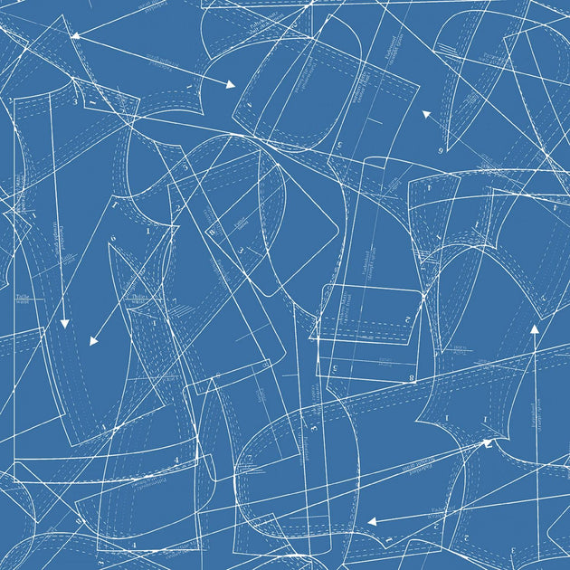 A Stitch in Time Blue Paper Patterns – Sewing Arts