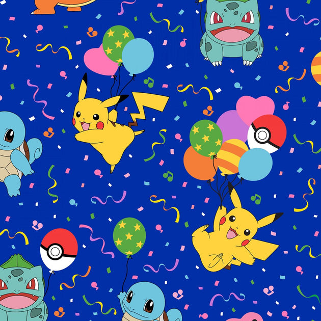 Pokémon Confetti Cobalt – Sewing Arts