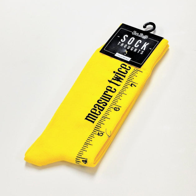 Measure Twice Socks – Sewing Arts