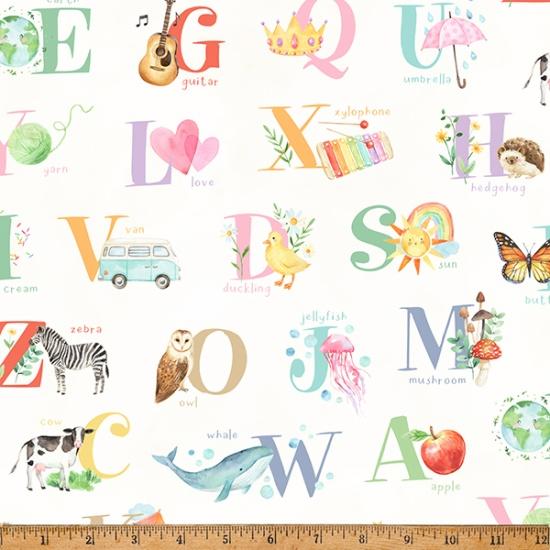 Love and Learning Alphabet Ivory – Sewing Arts