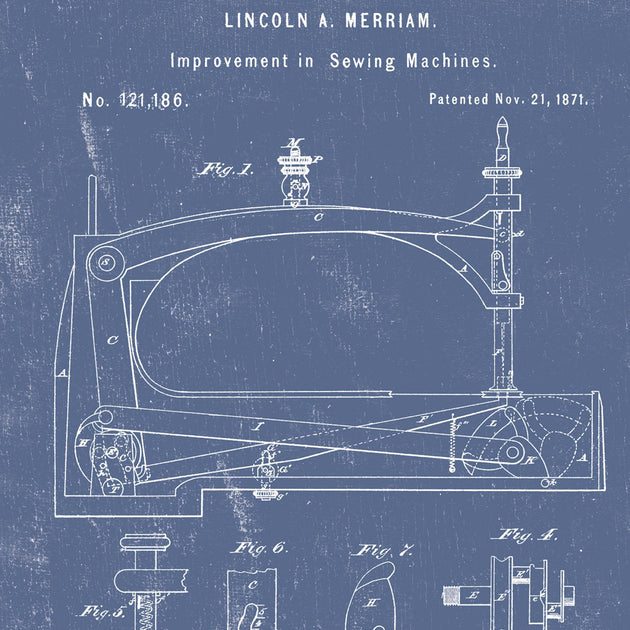 Sew Journal Sewing Machine Patent Denim – Sewing Arts