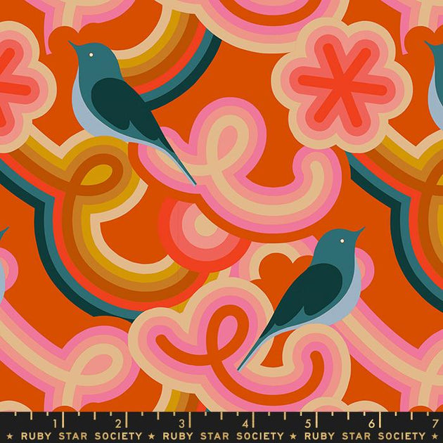 Social Novelty Good Morning Red – Sewing Arts