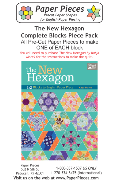 The New Hexagon Complete Piece Pack – Sewing Arts