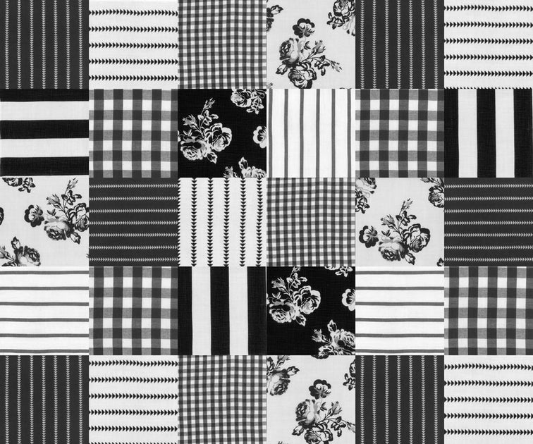 Urban Cottage Patch Black Ivory Patchwork Blocks – Sewing Arts